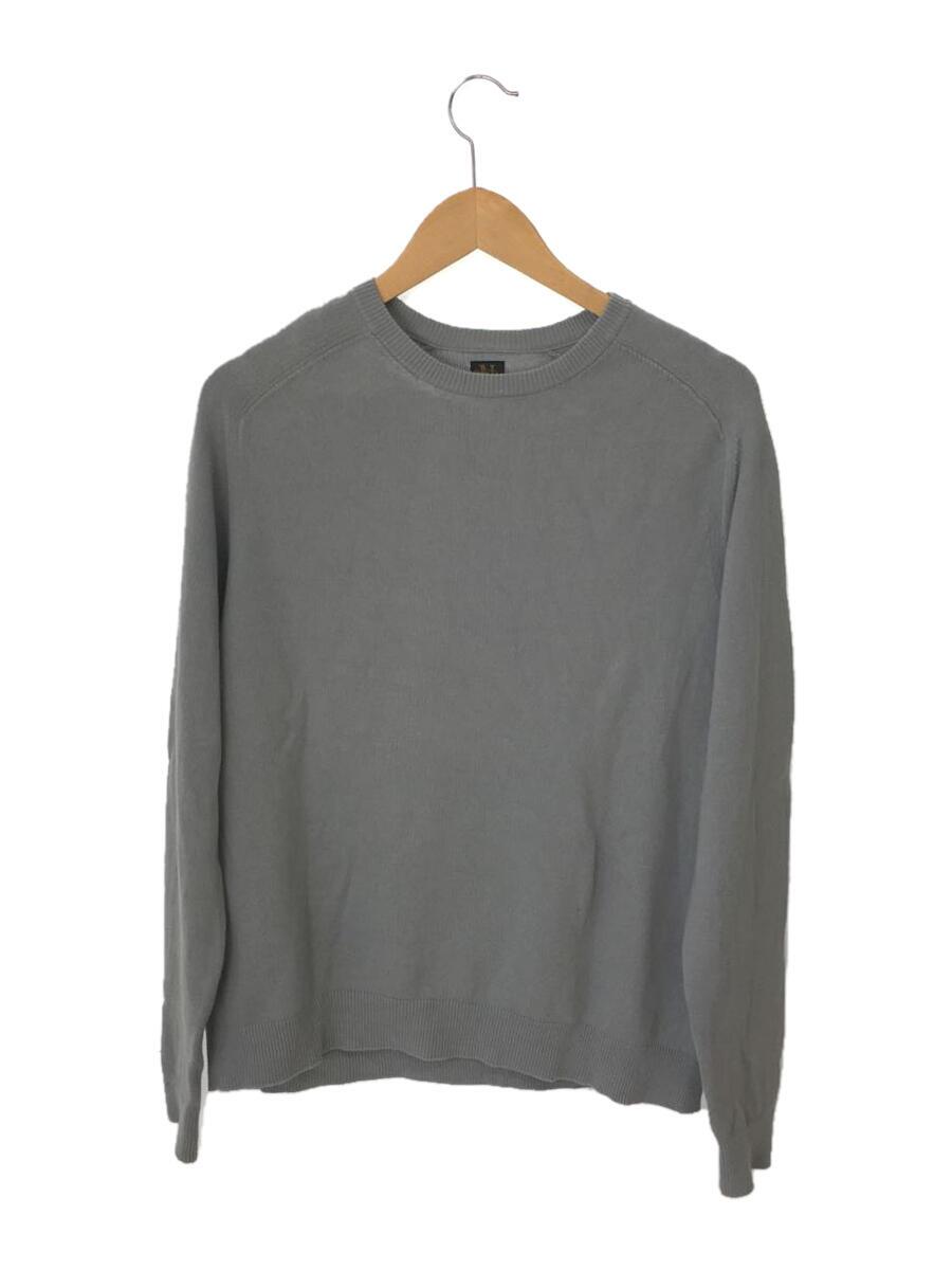 BATONER(バトナー) / セーター(薄手)/2/コットン/BLU/BN-21SM-005/21SS/DEGREASE CREW NECK | 古着の販売・通販ならセカンドストリート