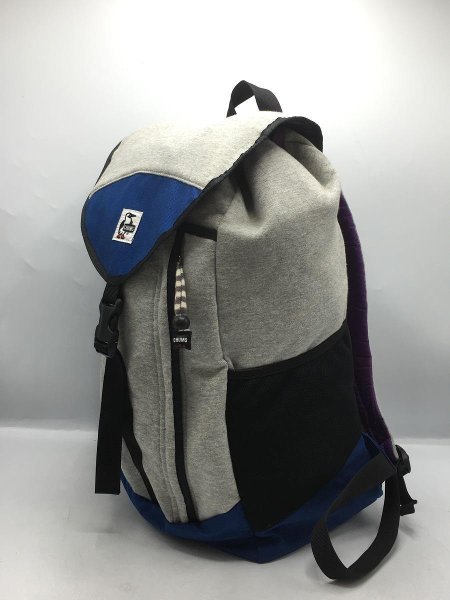 CHUMS(チャムス) / Book Pack Sweat Nylon/リュック/グレー | 中古品の販売・通販ならセカンドストリート