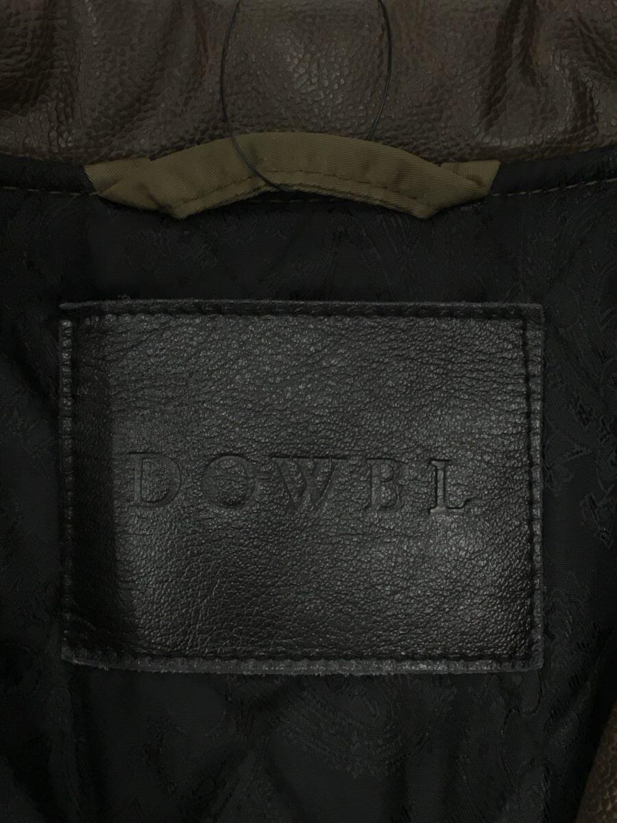 DOWBL(ダブル) / 袖切替ダブルライダースジャケット/44/フェイクレザー/KHK/103-154-0201-001 | 古着の販売・通販ならセカンドストリート