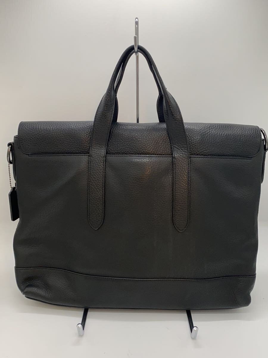 COACH(コーチ) / ブリーフケース/レザー/BLK/F75757 | 中古品の販売・通販ならセカンドストリート