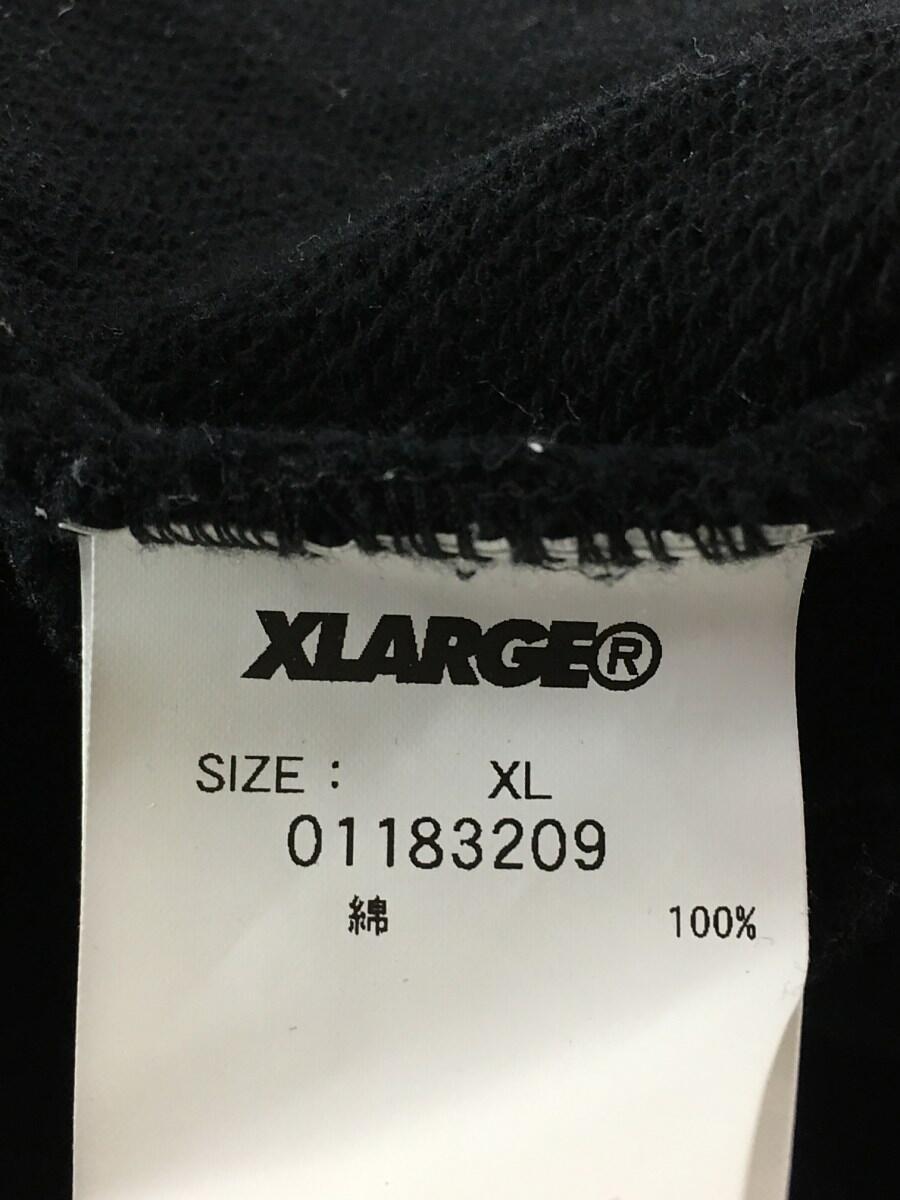 X-LARGE(エクストララージ) / HALF ZIP PULLOVER HOODED SWEAT/パーカー/フーディー/XL/BLK ...