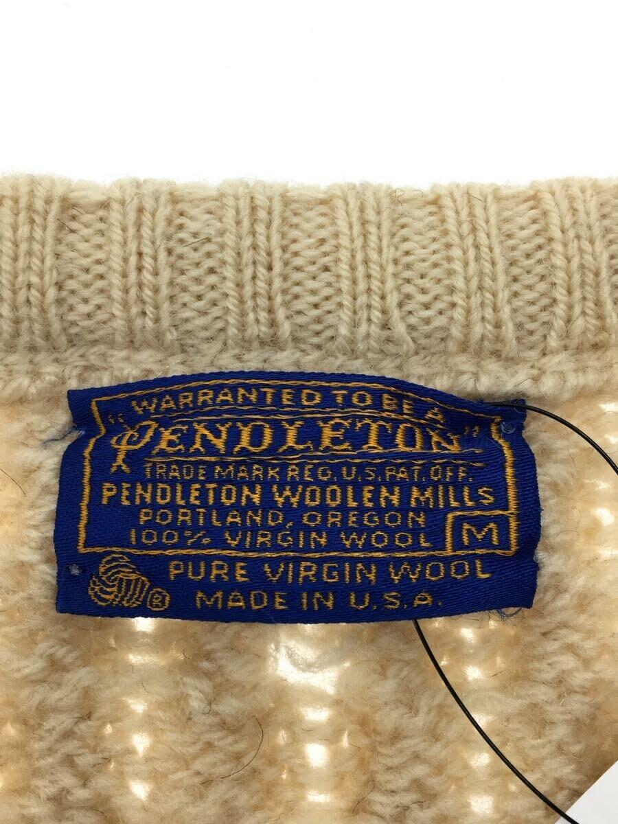 PENDLETON(ペンドルトン) / 70s/ケーブルニット/セーター(厚手)/M/ウール/BEG | 古着の販売・通販ならセカンドストリート