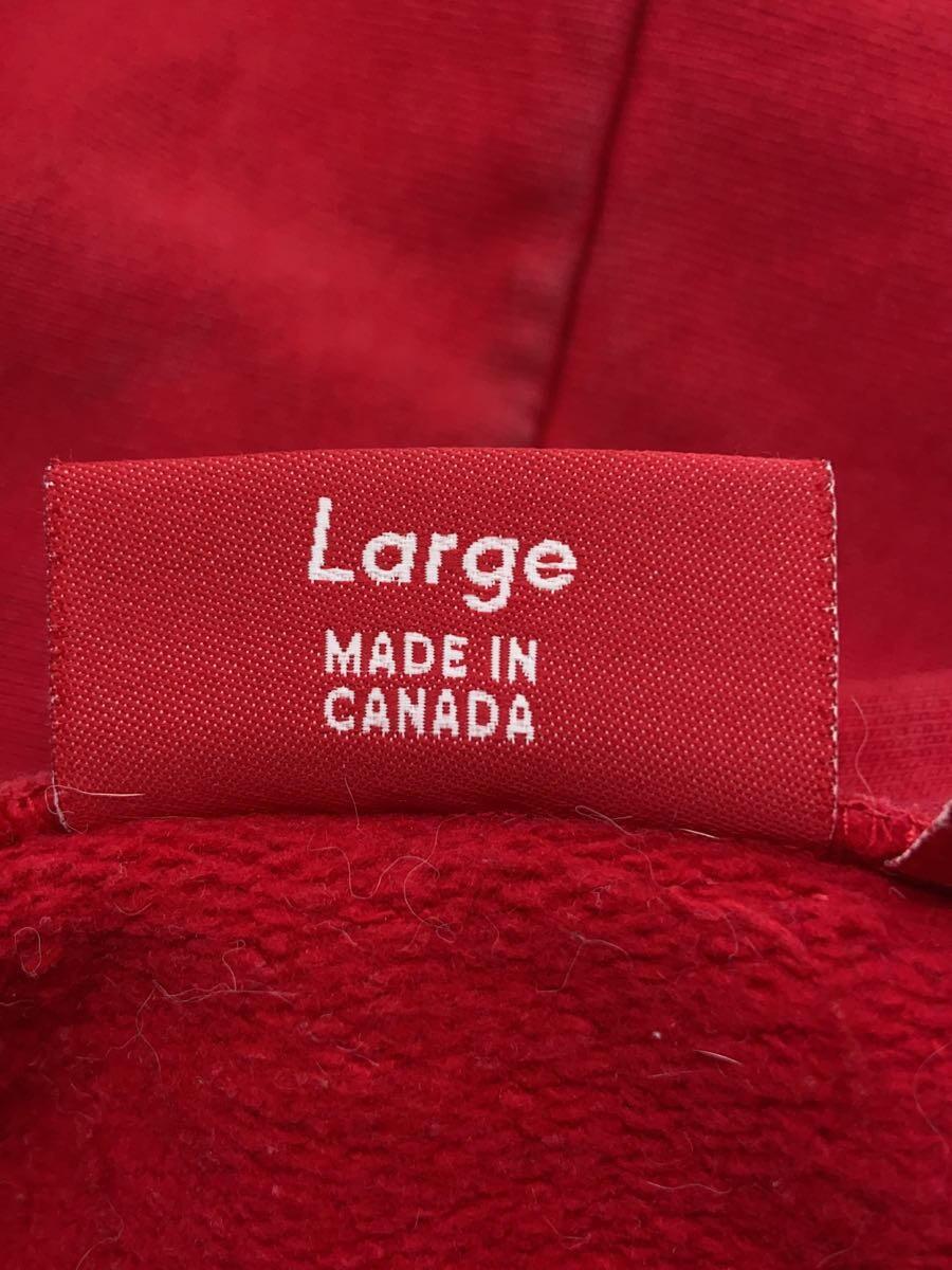 Supreme(シュプリーム) / ジップパーカー/L/コットン/RED/無地/Arc Logo Thermal Zip Up ...