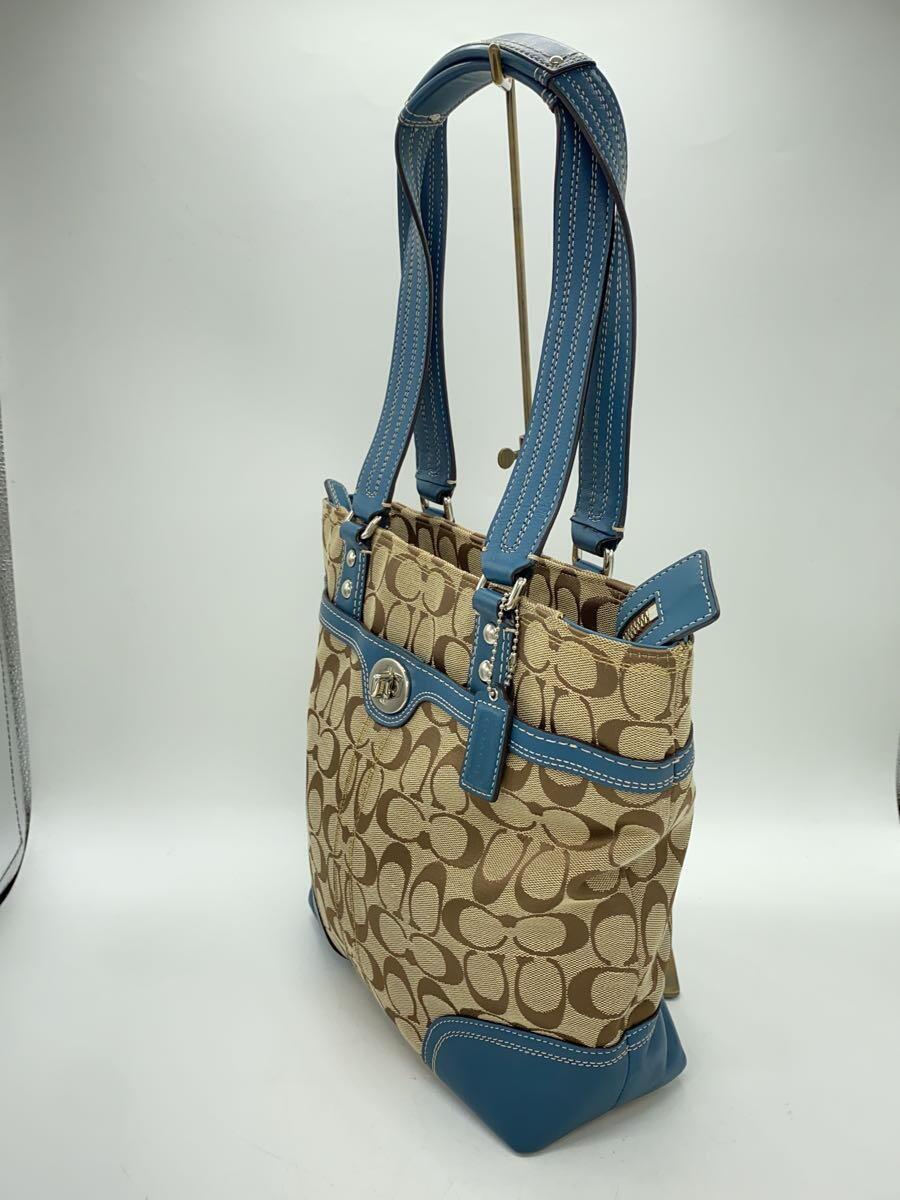 COACH(コーチ) / ショルダーバッグ/--/BEG/総柄/13973 | 中古品の販売・通販ならセカンドストリート