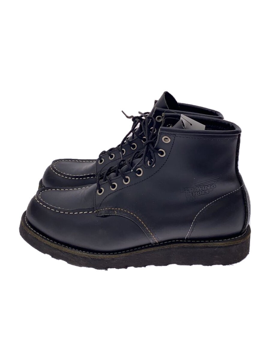 RED WING(レッドウィング) / モックトゥ-レースアップブーツ/US9.5/BLK/8137 | 中古品の販売・通販ならセカンドストリート