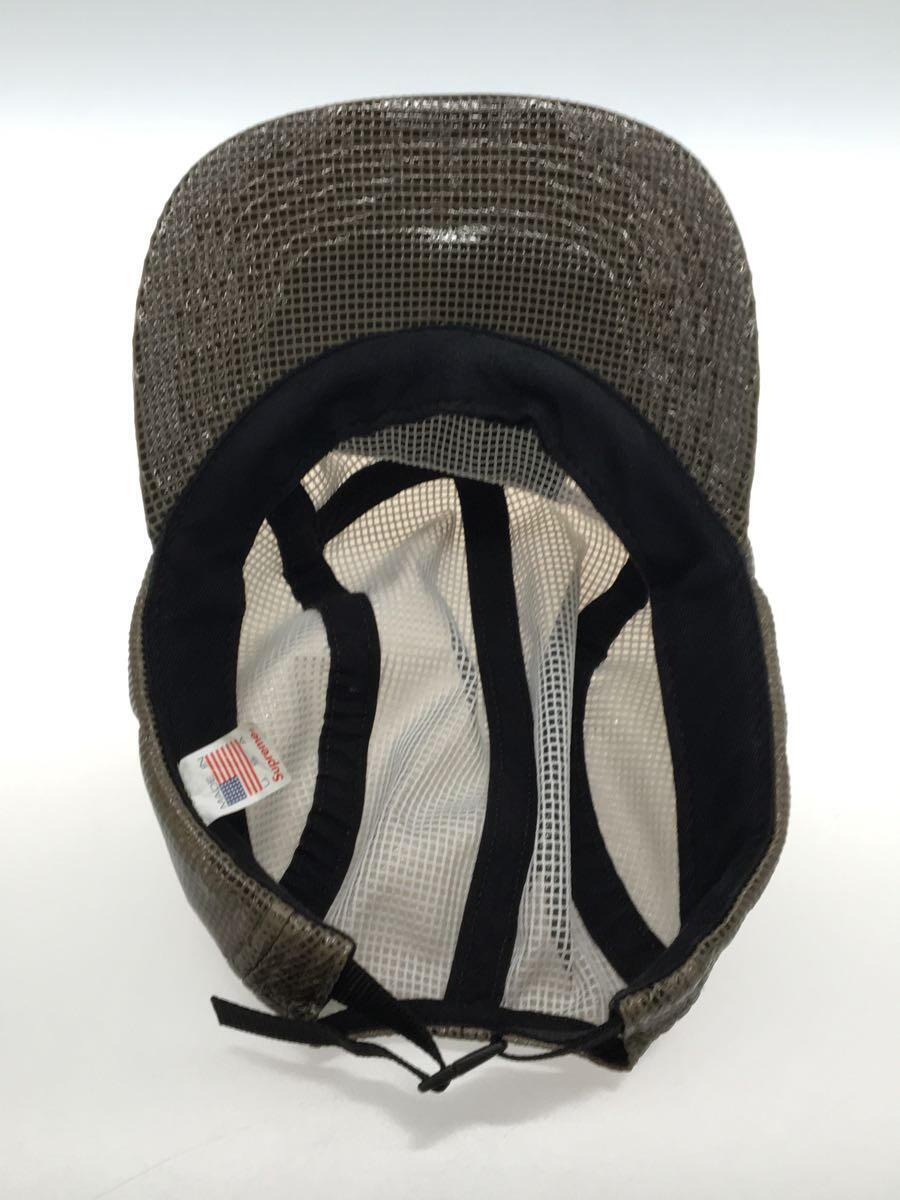 Supreme(シュプリーム) / 17AW/Laminated Box Weave Camp Cap/FREE/カーキ/メンズ | 中古品の ...
