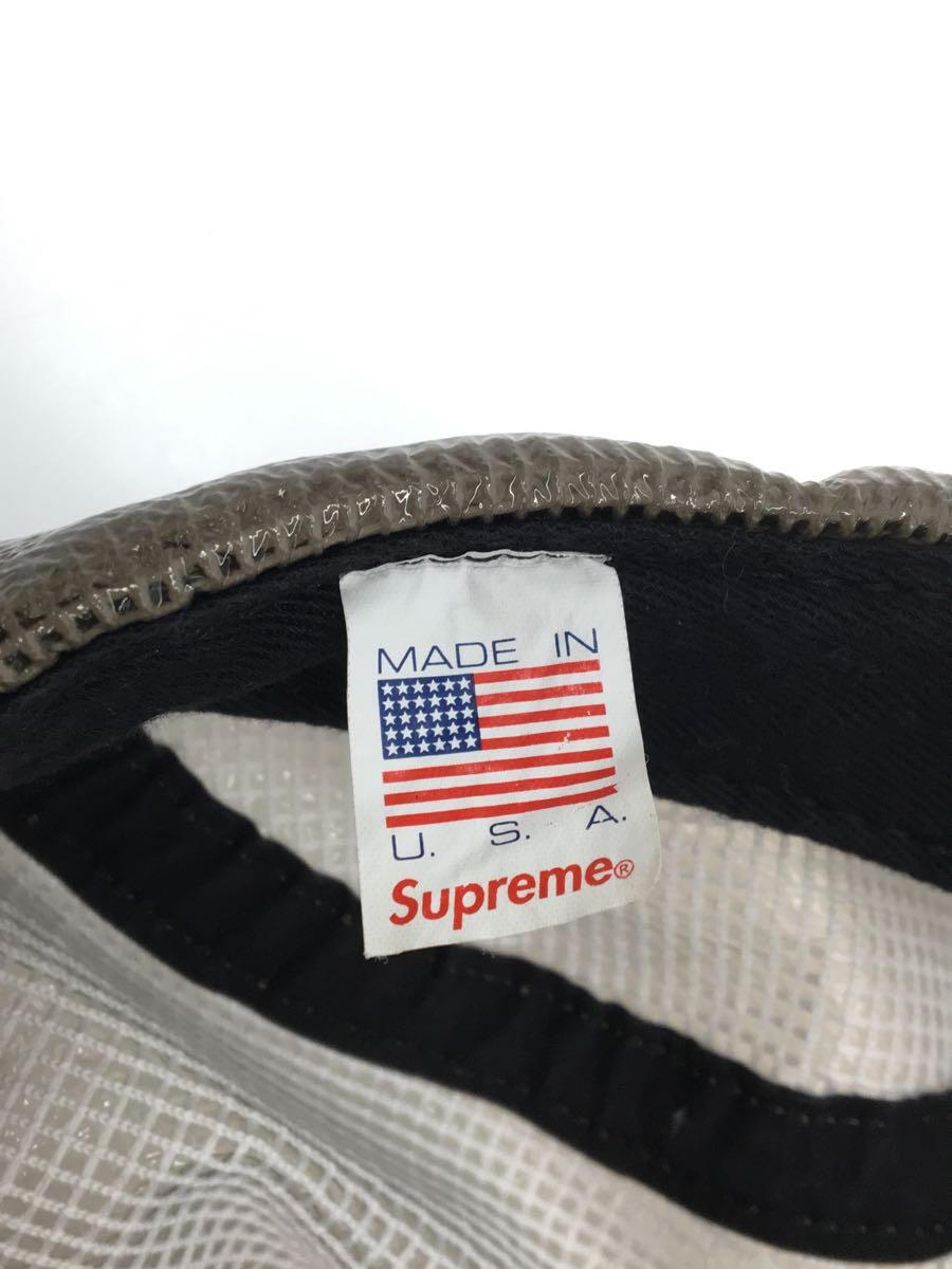 Supreme(シュプリーム) / 17AW/Laminated Box Weave Camp Cap/FREE/カーキ/メンズ | 中古品の ...