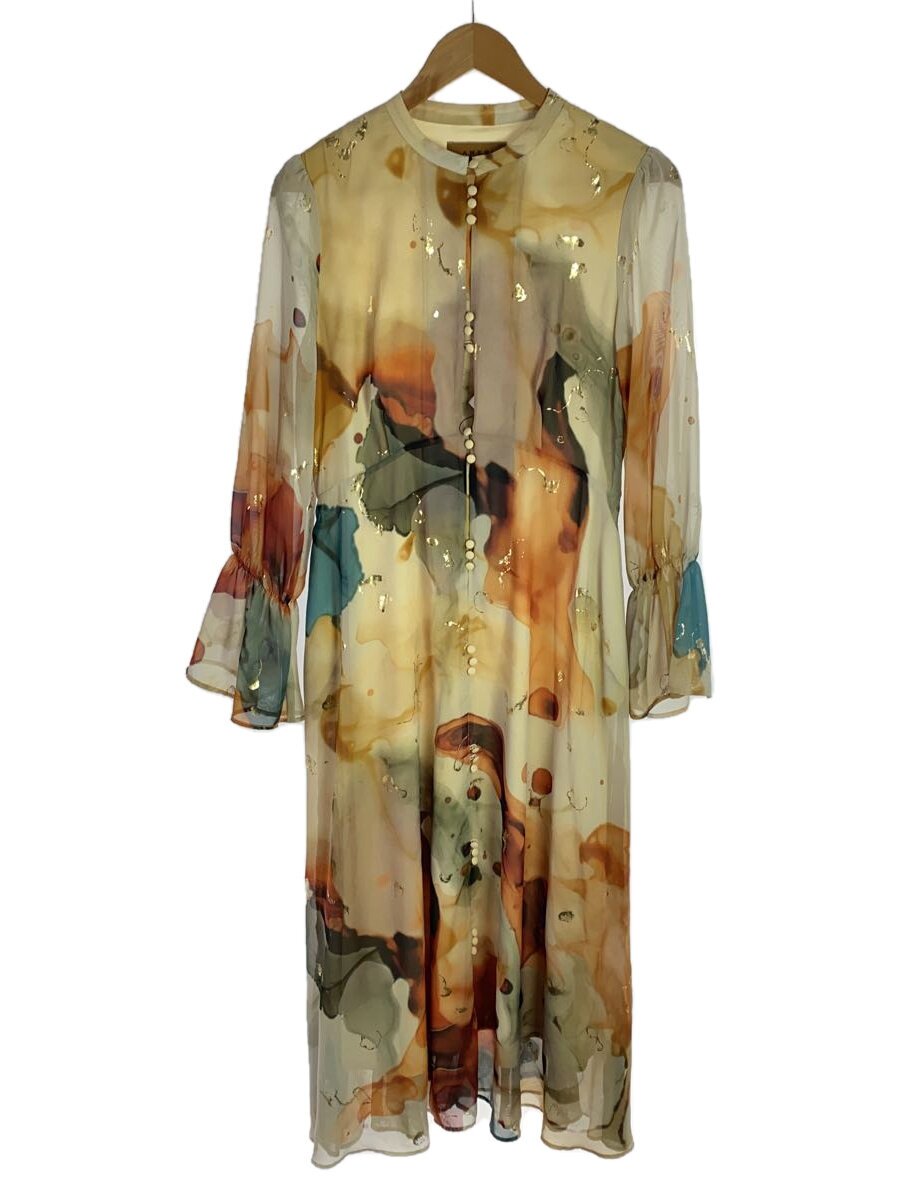 AMERI(アメリヴィンテージ) / UNDRESSED AMELIA INK ART DRESS/M/ポリエステル/マルチカラー | 古着の販売・通販ならセカンドストリート