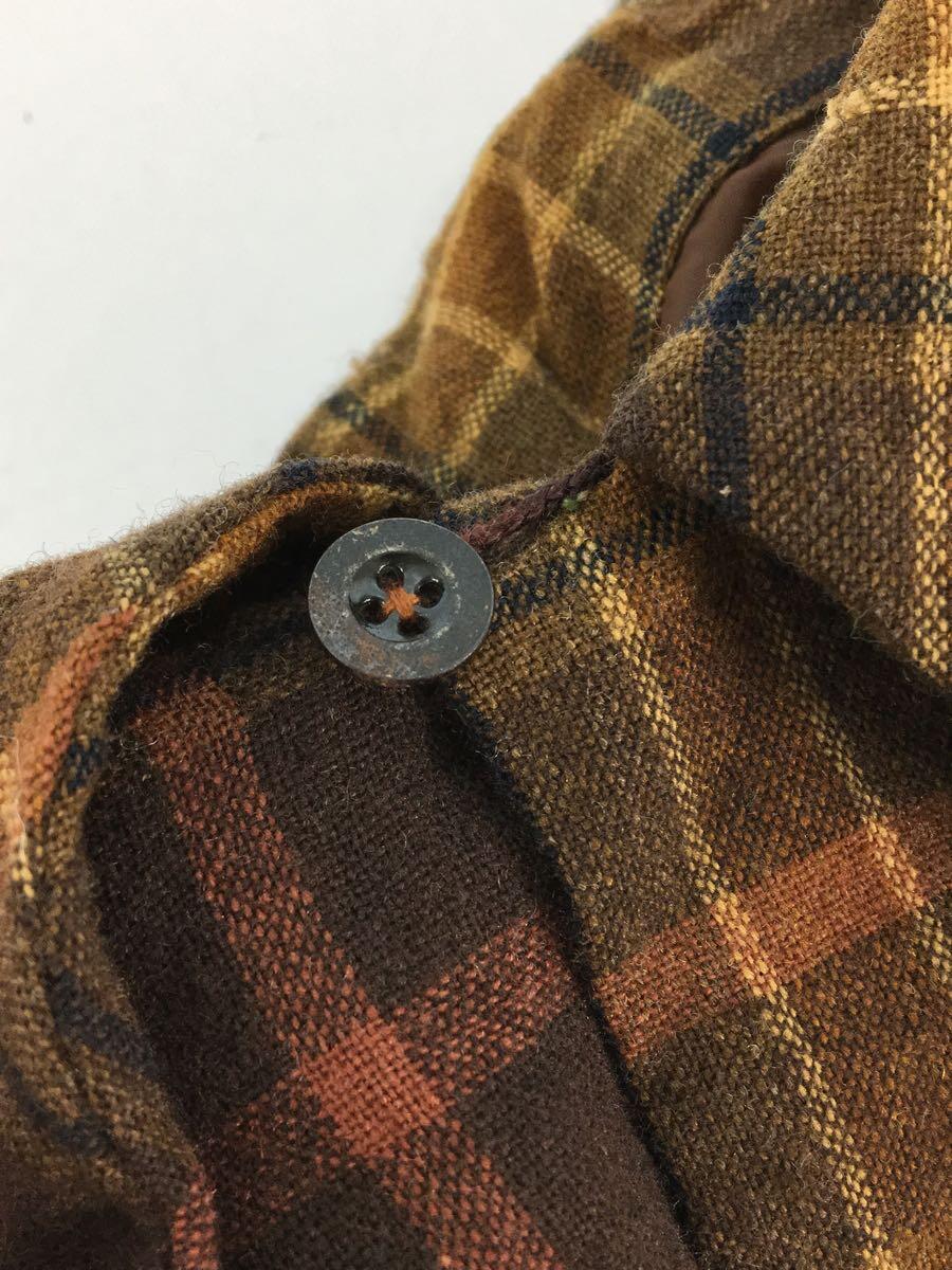 PENDLETON(ペンドルトン) / 70s/USA製/オープンカラーシャツ/ネルシャツ/M/ウール/BRW/チェック | 古着の販売・通販ならセカンドストリート