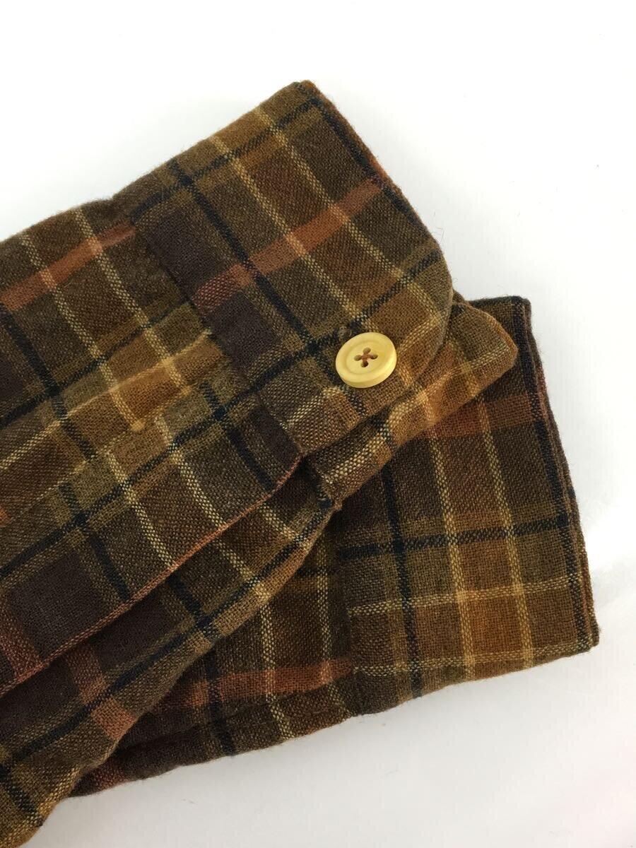 PENDLETON(ペンドルトン) / 70s/USA製/オープンカラーシャツ/ネルシャツ/M/ウール/BRW/チェック | 古着の販売・通販ならセカンドストリート