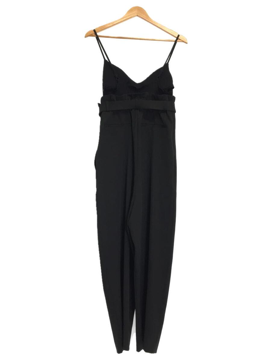 AMERI(アメリヴィンテージ) / BIG PANTS BARE ROMPERS/オールインワン/M/コットン/BLK/無地/黒 | 古着の販売・通販ならセカンドストリート