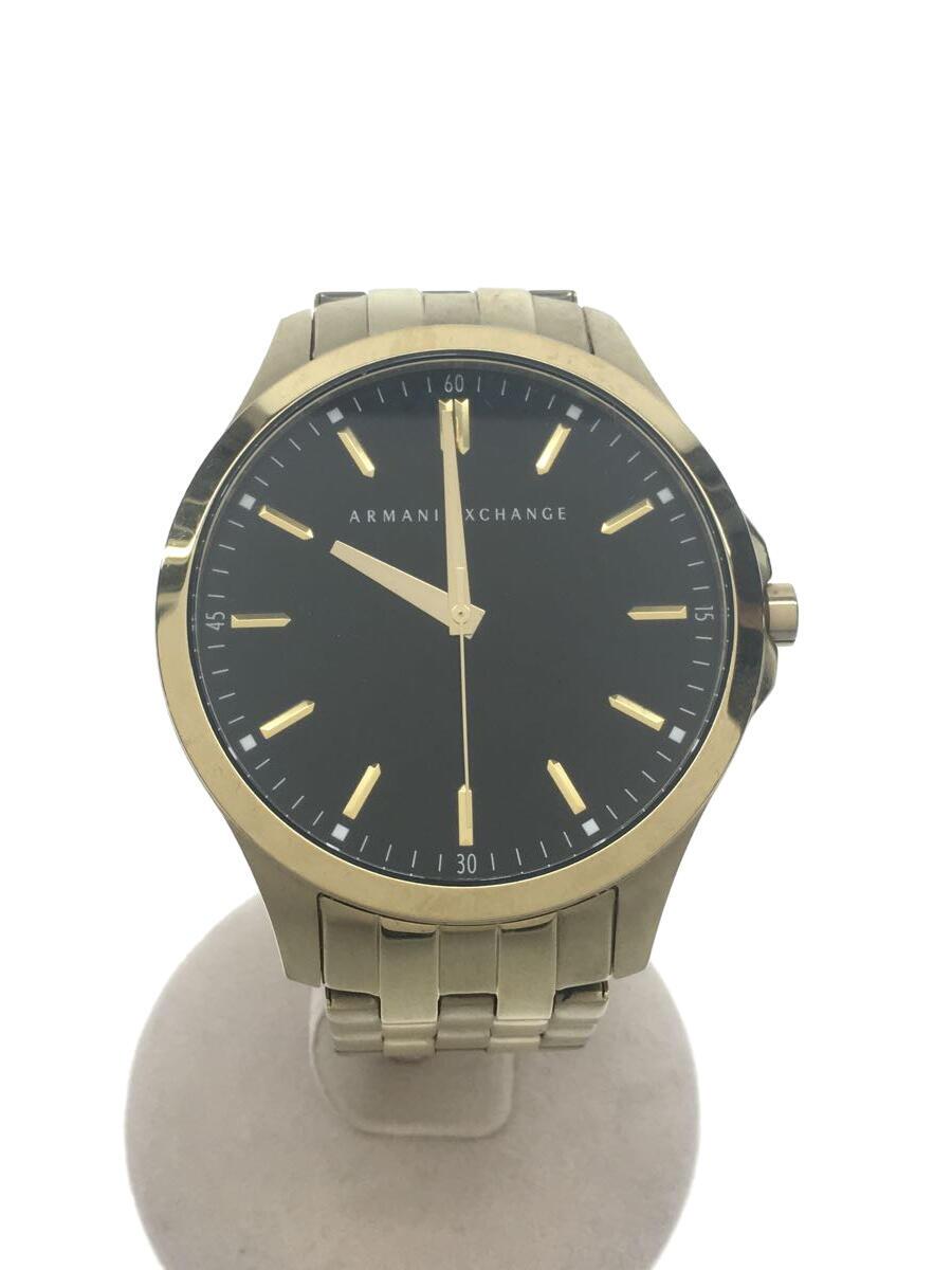 ARMANI EXCHANGE(アルマーニエクスチェンジ) / 腕時計/アナログ/ステンレス/BLK/GLD/ーー/AX2145 | 中古品の ...