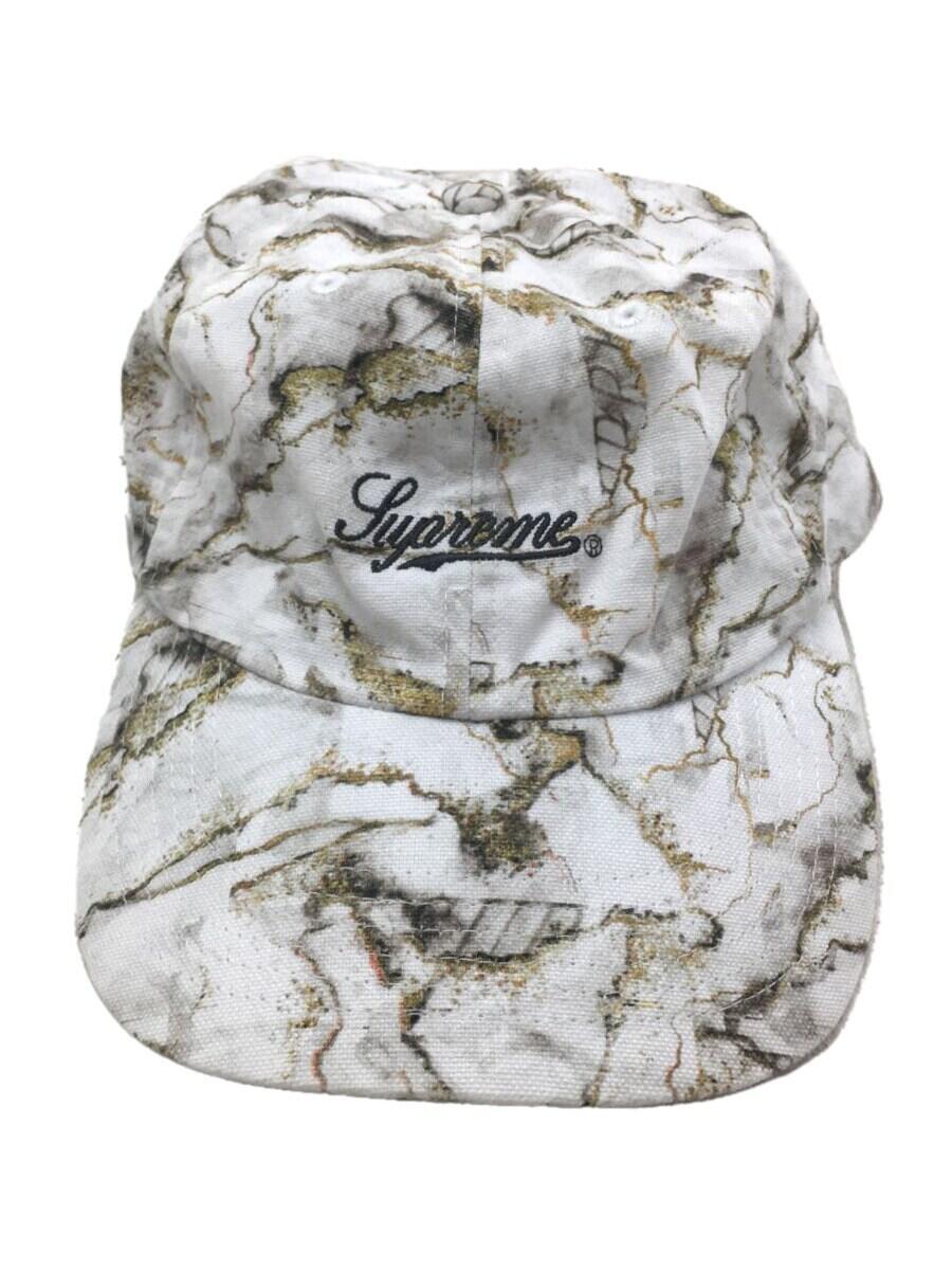 Supreme(シュプリーム) / 20AW/Marble 6-Panel Cap/キャップ/--/コットン/WHT/総柄 | 中古品の販売 ...