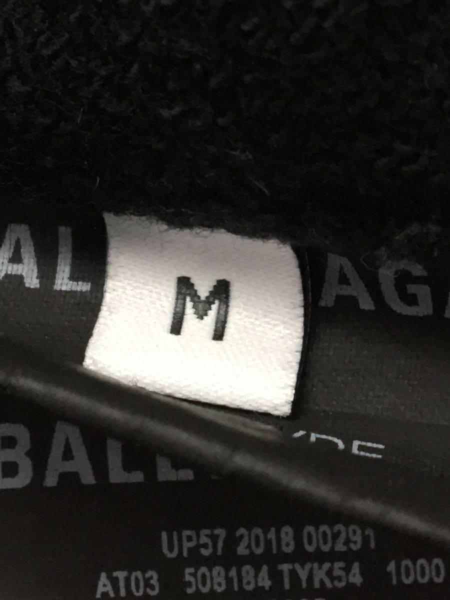 BALENCIAGA(バレンシアガ) / 17AW/バックロゴプルオーバーパーカー/フーディ/M/コットン/BLK | 古着の販売・通販なら ...