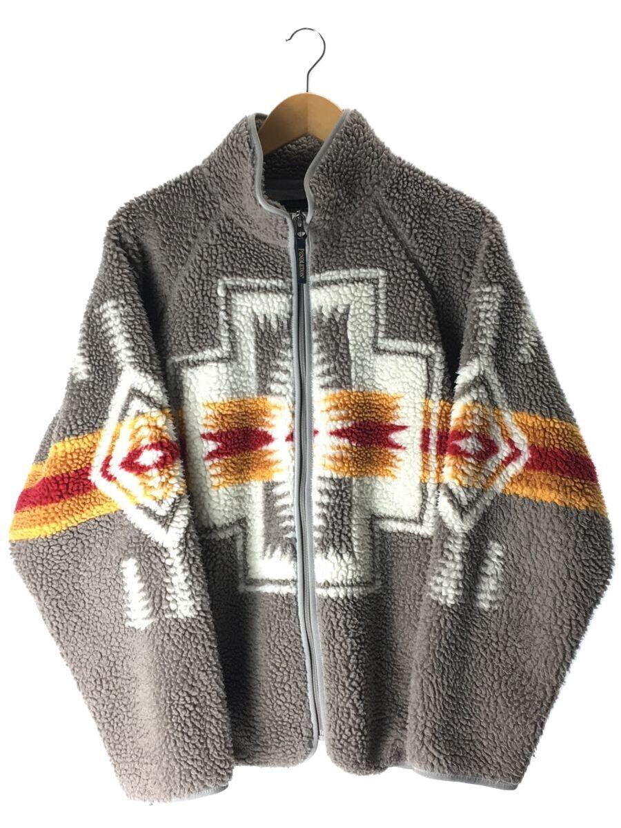 PENDLETON(ペンドルトン) / ネイティブ柄/フリースジャケット/M/ポリエステル/グレー/9475-7204 | 古着の販売・通販ならセカンドストリート