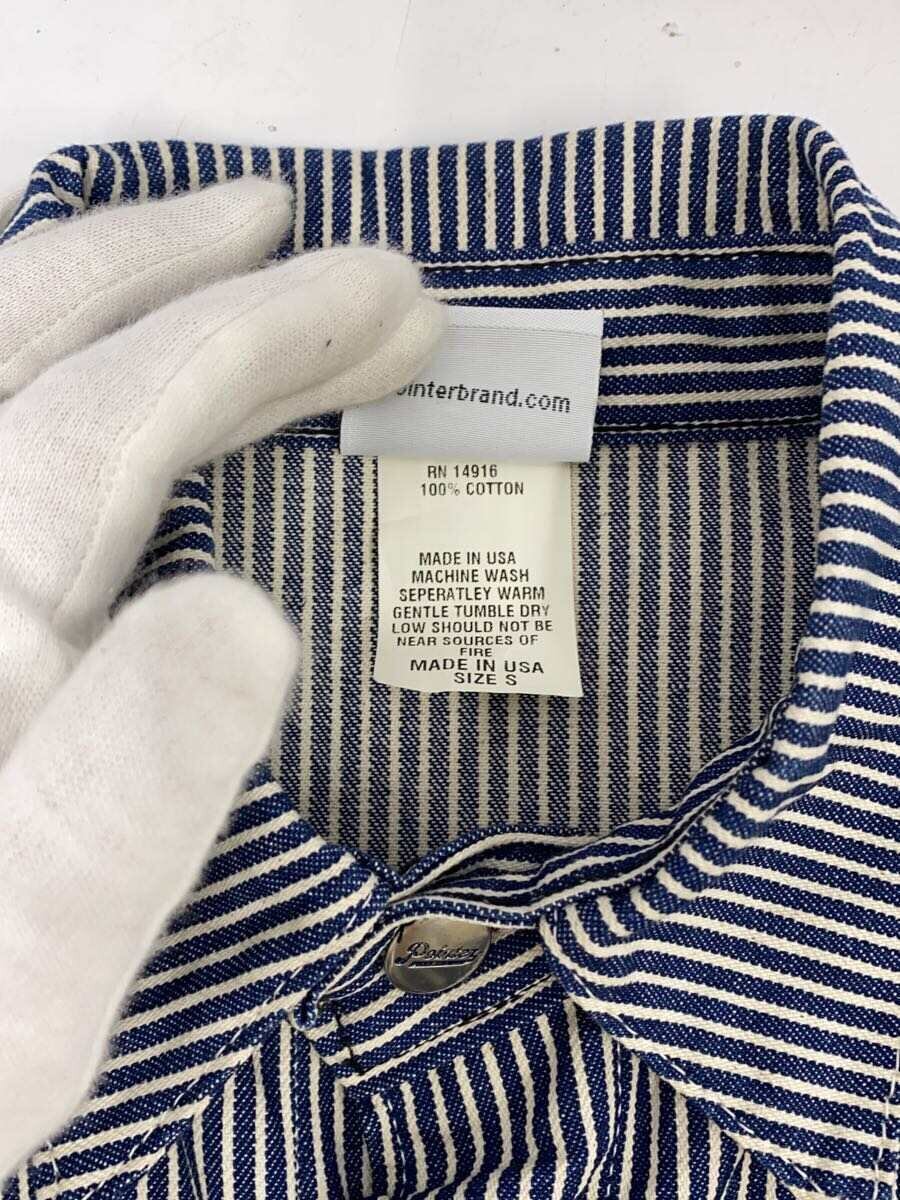 POINTER(ポインター) / USA製/ヒッコリー/カバーオール/S/コットン/IDG/ストライプ// | 古着の販売・通販ならセカンドストリート