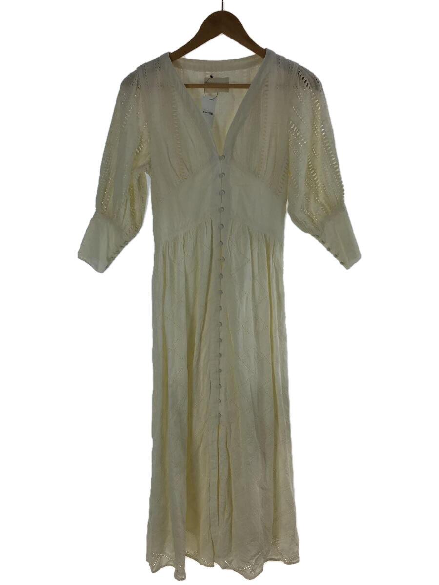 AMERI(アメリヴィンテージ) / MEDI CRUMPLE COTTON LACE DRESS/半袖ワンピース/FREE/コットン/WHT/無地 | 古着の販売・通販ならセカンドストリート