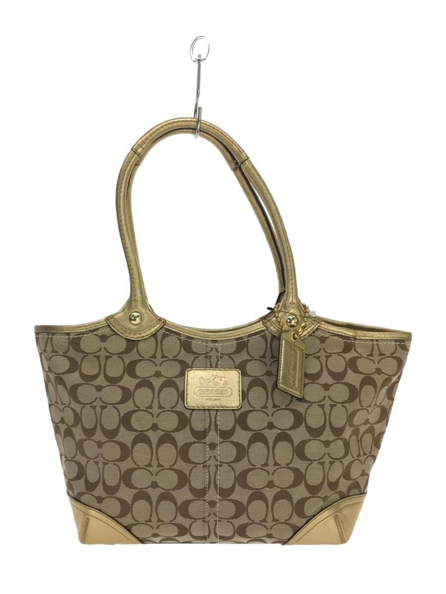 COACH(コーチ) / トートバッグ/キャンバス/GLD/総柄/12369 | 中古品の販売・通販ならセカンドストリート