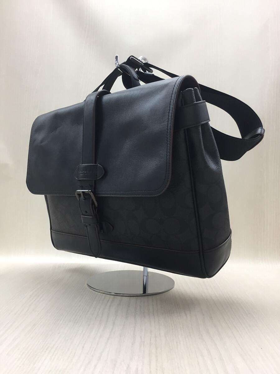 COACH(コーチ) / ハドソン シャドー/シグネチャー/ショルダーバッグ/レザー/BLK/F50051 | 中古品の販売・通販ならセカンド ...