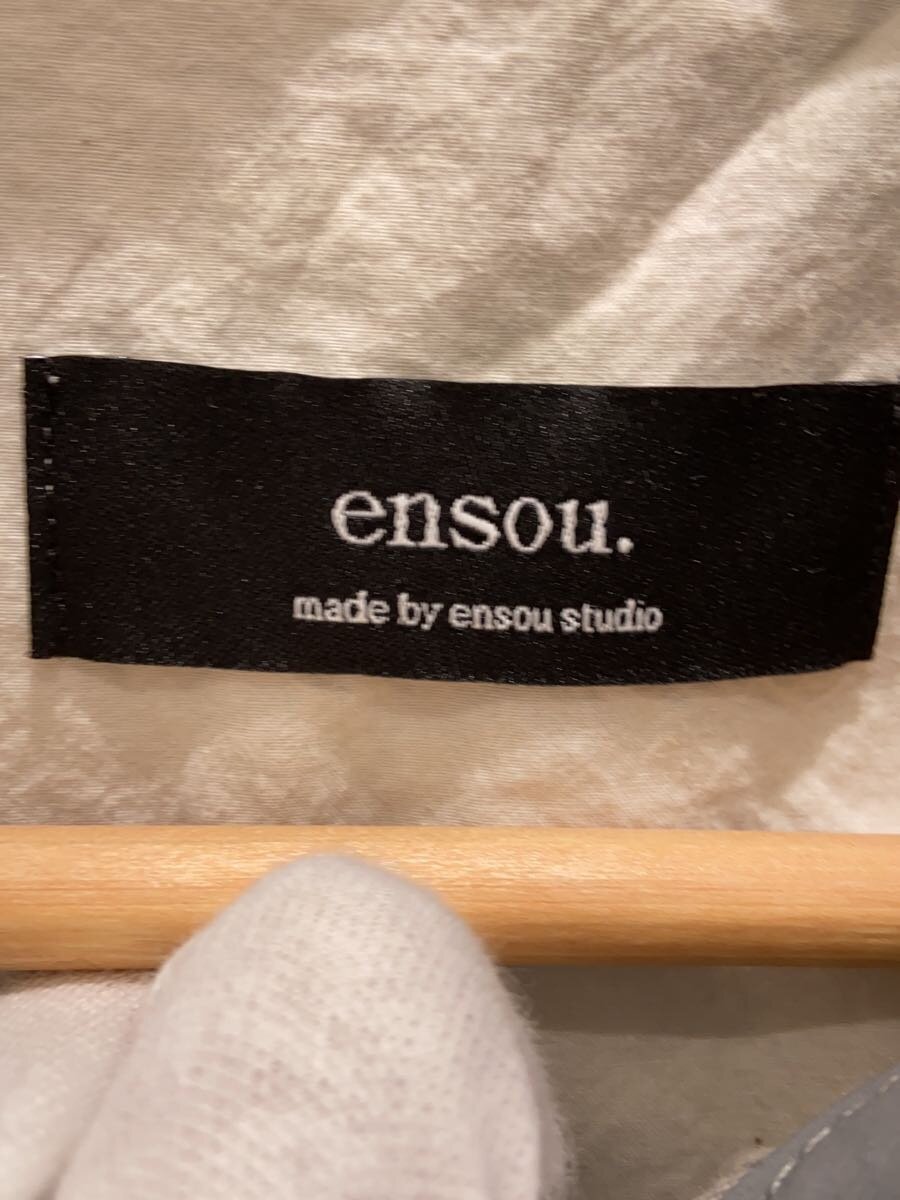 その他ブランド(ソノタブランド) / ensou./Washed Two-lane Flight Jacket/L/ナイロン/GRY ...