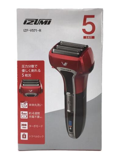 IZUMI(イズミ) / シェーバー/5枚刃モデル往復式シェーバー/IZF-V571-R | 中古品の販売・通販ならセカンドストリート