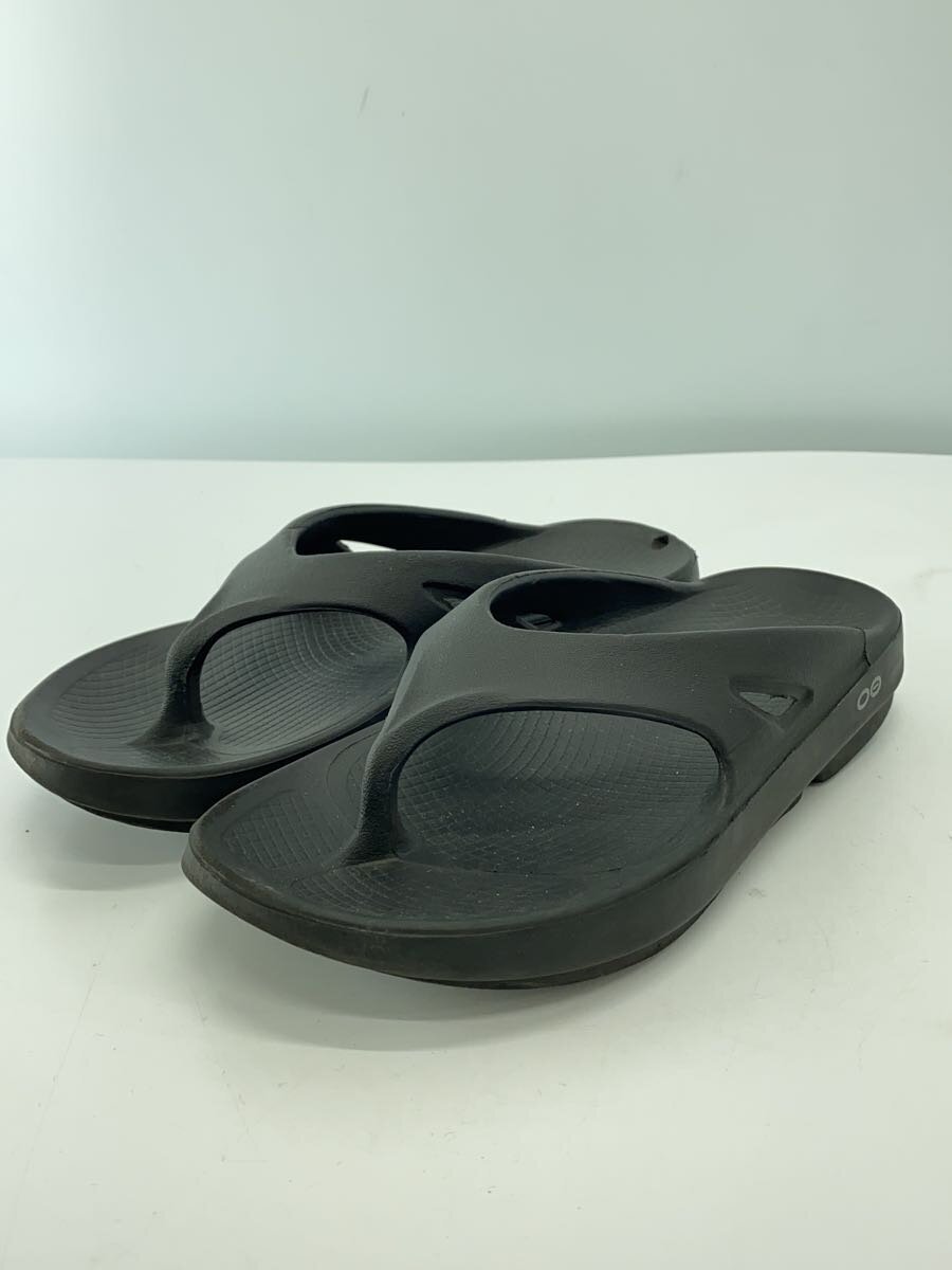 OOFOS(ウーフォス) / サンダル/40/BLK/ポリエステル/M7-W9 | 中古品の販売・通販ならセカンドストリート