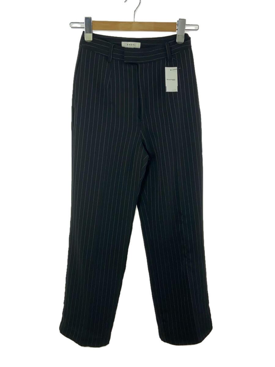 AMERI(アメリヴィンテージ) / ボトム/XS/ポリエステル/BLK/ストライプ | 古着の販売・通販ならセカンドストリート