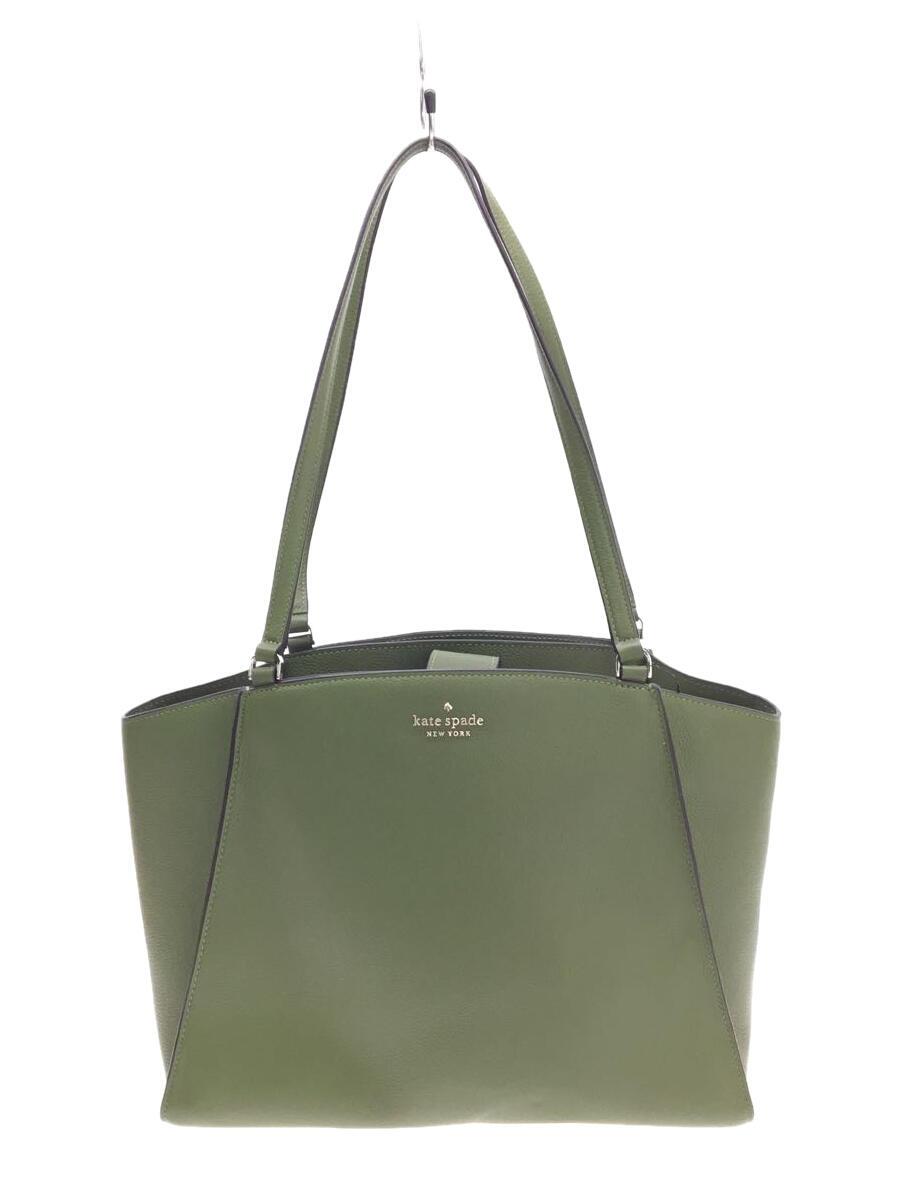 kate spade new york(ケイトスペードニューヨーク) / トートバッグ/レザー/GRN/m293 | 中古品の販売・通販なら ...