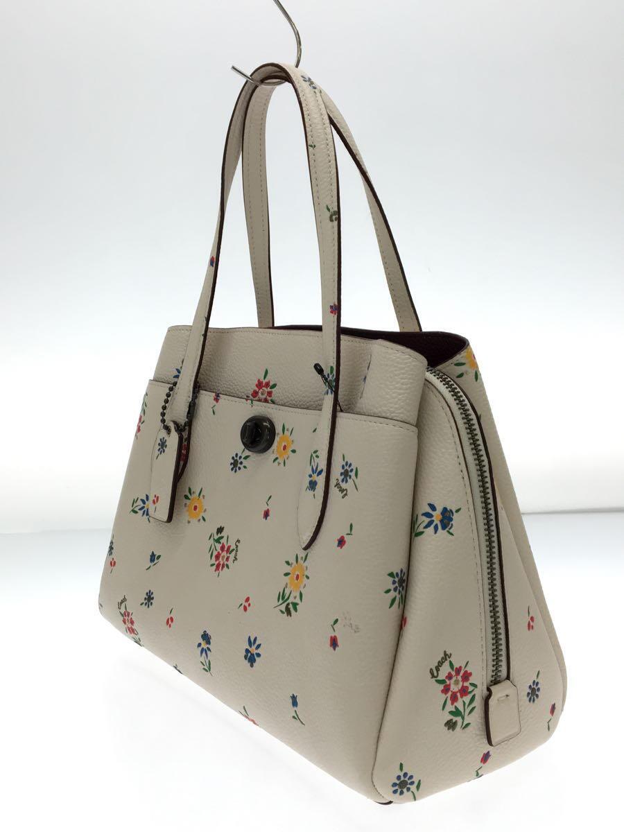 COACH(コーチ) / ハンドバッグ/PVC/WHT/花柄/B2081-642 | 中古品の販売・通販ならセカンドストリート