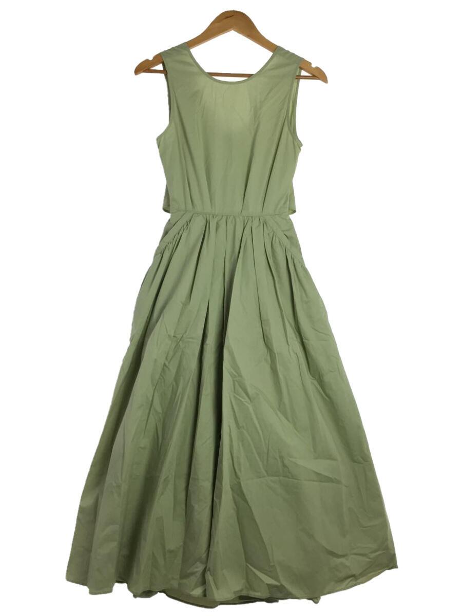 AMERI(アメリヴィンテージ) / MEDI BACK OPEN COTTON DRESS/ノースリーブワンピース/S/KHK/02010540390 | 古着の販売・通販ならセカンドストリート