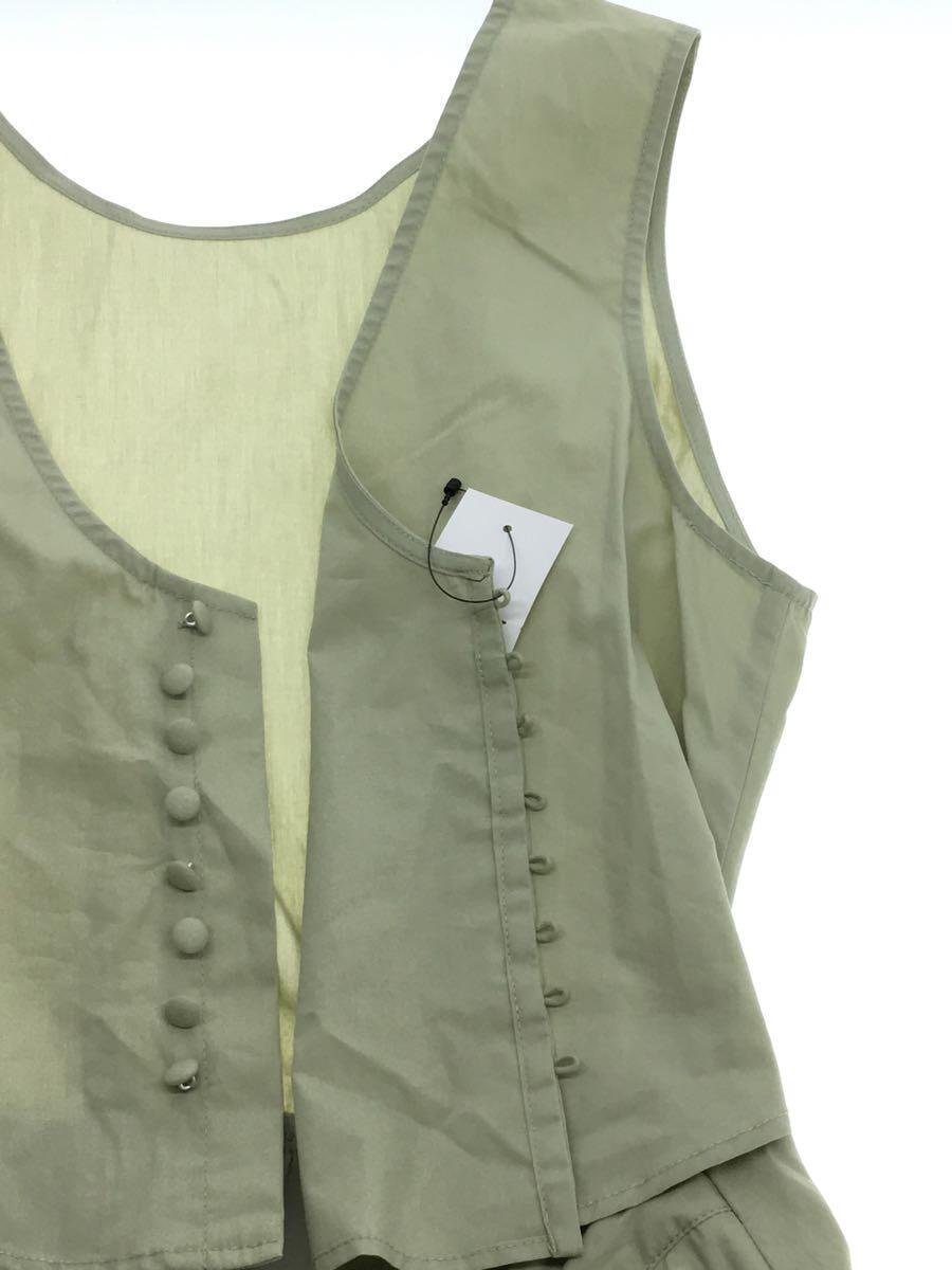 AMERI(アメリヴィンテージ) / MEDI BACK OPEN COTTON DRESS/ノースリーブワンピース/S/KHK/02010540390 | 古着の販売・通販ならセカンドストリート