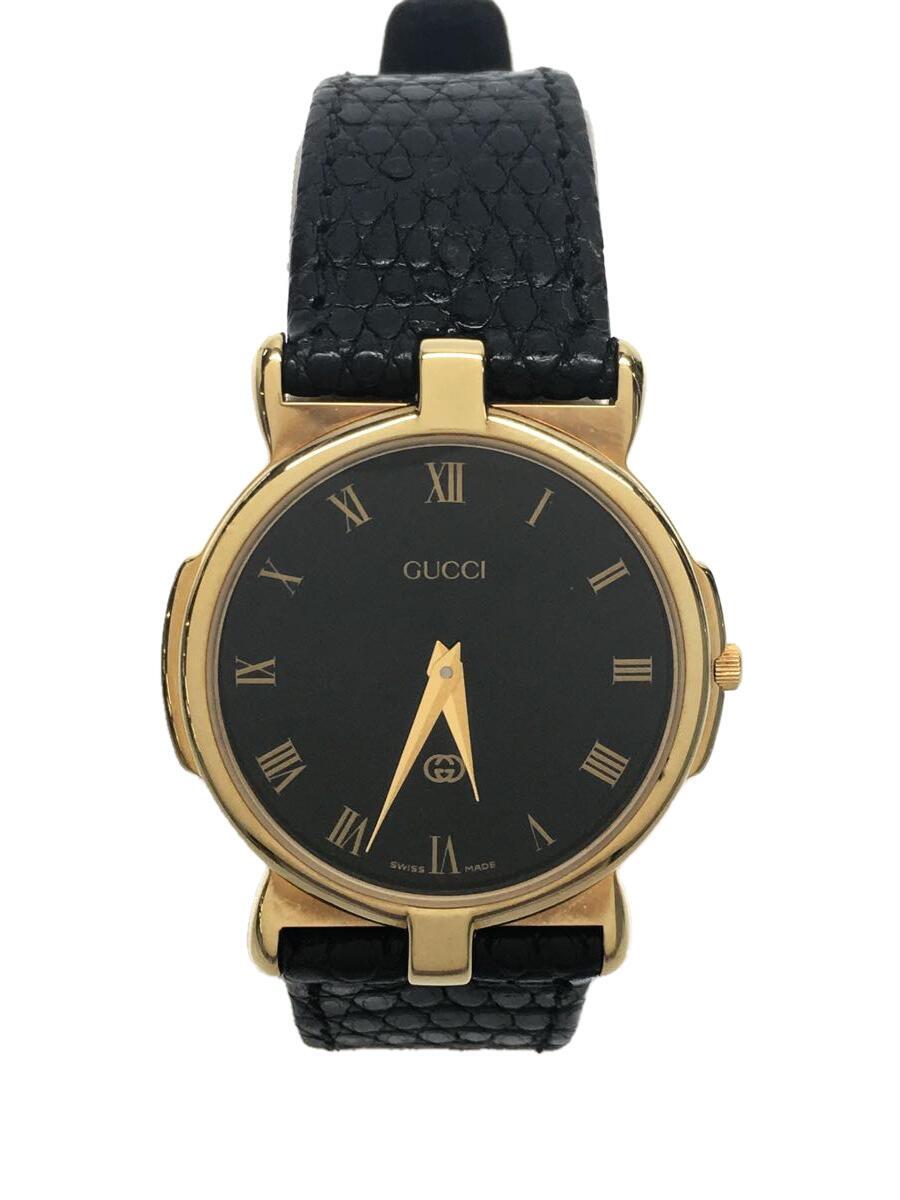 GUCCI(グッチ) / 3400M/腕時計/アナログ/ブラック | 中古品の販売・通販ならセカンドストリート