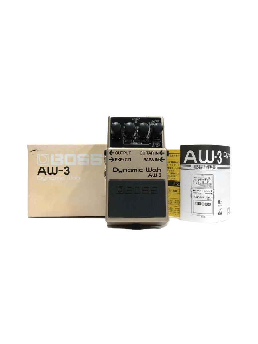 BOSS(ボス) / AW-3 AW-3/オートワウ/箱・説付属/2008年製/PSA(DC9V-)/9V電池/エフェクター | 中古品の販売 ...