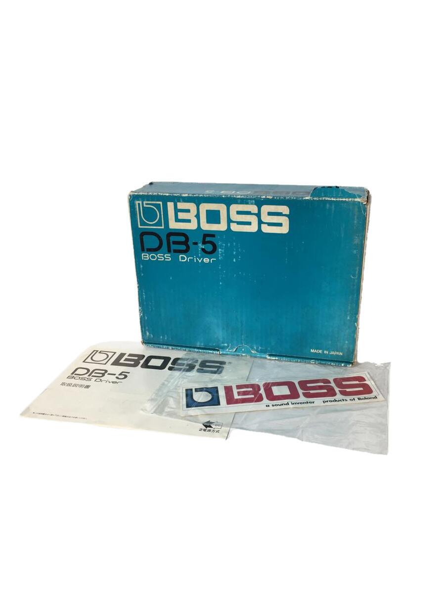 BOSS(ボス) / DB-5 Boss Driver DB-5/箱・説・アダプター付/イコライザー・ファズ/Boss Driver/9V ...
