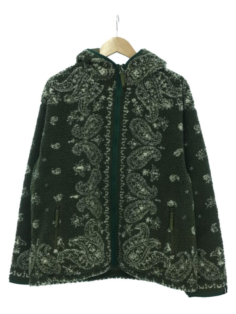 ATMOS(アトモス) / ELEPHANT BRAND/BANDANA FLEECE JACK/XL/ポリエステル/カーキ/MAT21-A011 | 古着の販売・通販ならセカンドストリート