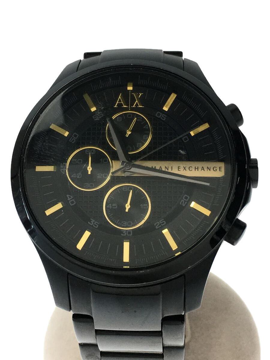 ARMANI EXCHANGE(アルマーニエクスチェンジ) / AX2164/クォーツ腕時計/ステンレス/ステンレススチール/アナログ/BLK ...