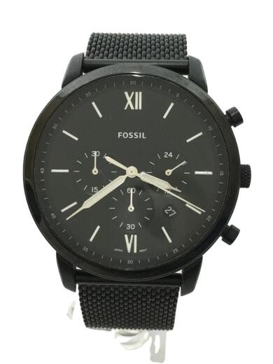 FOSSIL(フォッシル) / クォーツ腕時計/アナログ/--/BLK/BLK/FS5707/ブラック | 中古品の販売・通販ならセカンドストリート