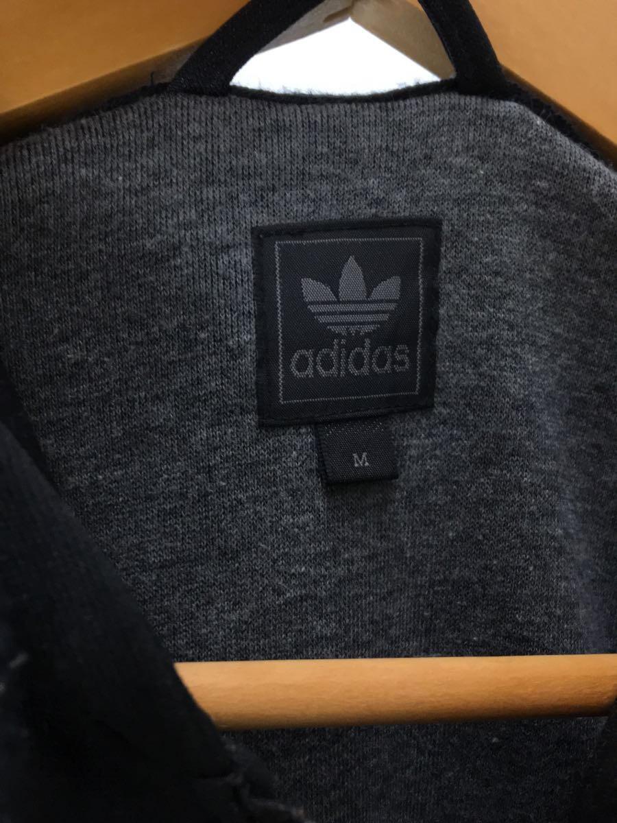 adidas(アディダス) / ジップパーカー/M/ポリエステル/BLK/無地/344462 | 古着の販売・通販ならセカンドストリート