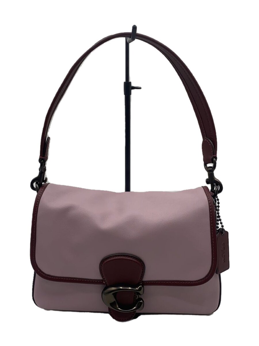 COACH(コーチ) / ハンドバッグ/レザー/PNK/無地/A2273-C5261/ショルダー紐欠品 | 中古品の販売・通販ならセカンドストリート