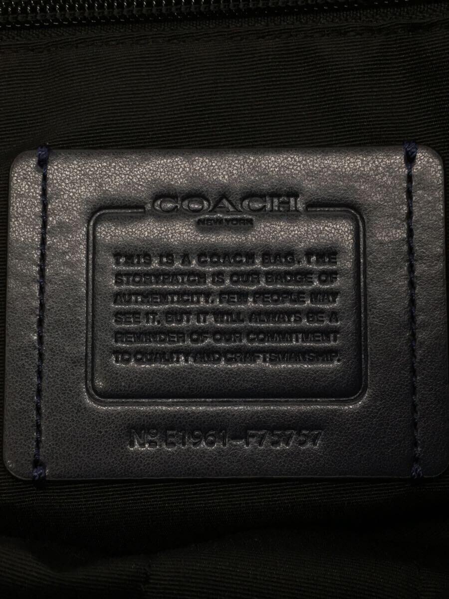 COACH(コーチ) / ブリーフケース/レザー/NVY/F75757 | 中古品の販売・通販ならセカンドストリート