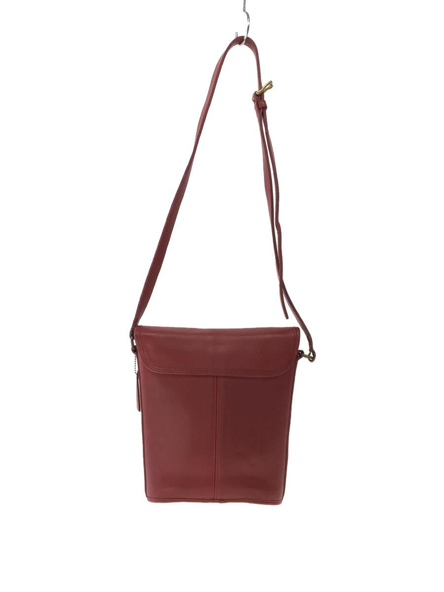 COACH(コーチ) / オールドコーチ/OLD/USA製/ターンロック/オールレザー/ショルダーバッグ/レザー/レッド/9936 | 中古品 ...