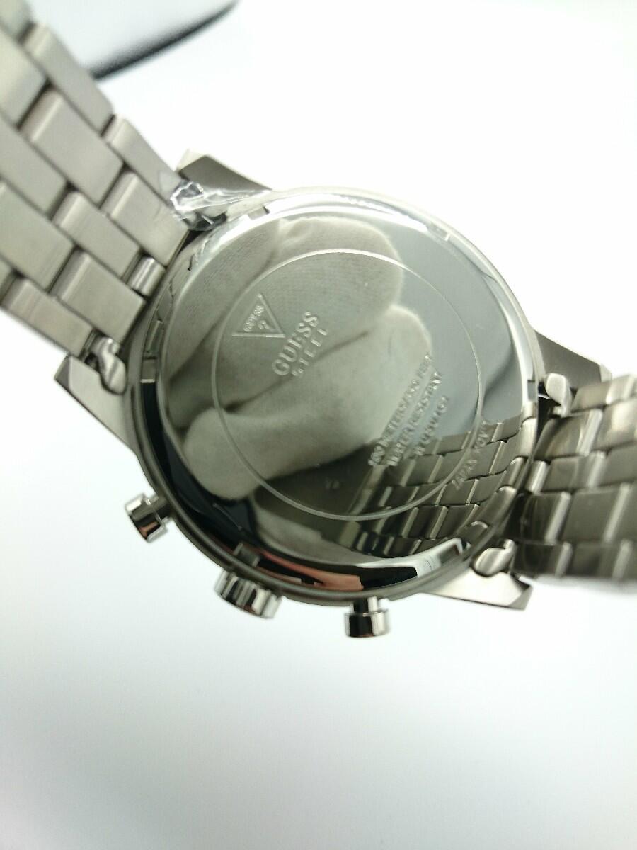 GUESS(ゲス) / W0801G1/クォーツ腕時計/アナログ/ステンレス/WHT/SLV | 中古品の販売・通販ならセカンドストリート