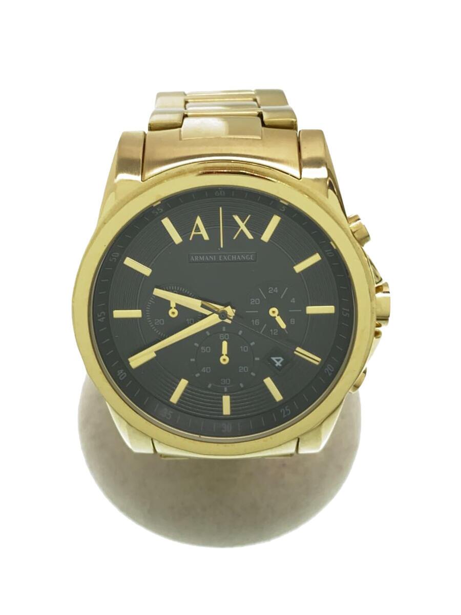 ARMANI EXCHANGE(アルマーニエクスチェンジ) / クォーツ腕時計/アナログ/ステンレス/GLD/GLD/AX2095 | 中古品 ...