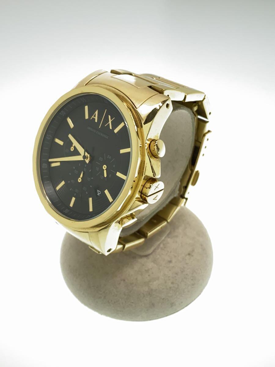 ARMANI EXCHANGE(アルマーニエクスチェンジ) / クォーツ腕時計/アナログ/ステンレス/GLD/GLD/AX2095 | 中古品 ...