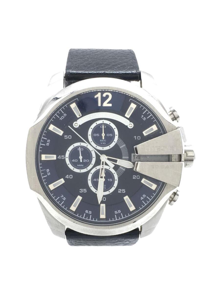 DIESEL([イリョウ/フクショク]ディーゼル) / MEGA CHIEF/クォーツ腕時計/アナログ/DZ-4423 | 中古品の販売・通販 ...