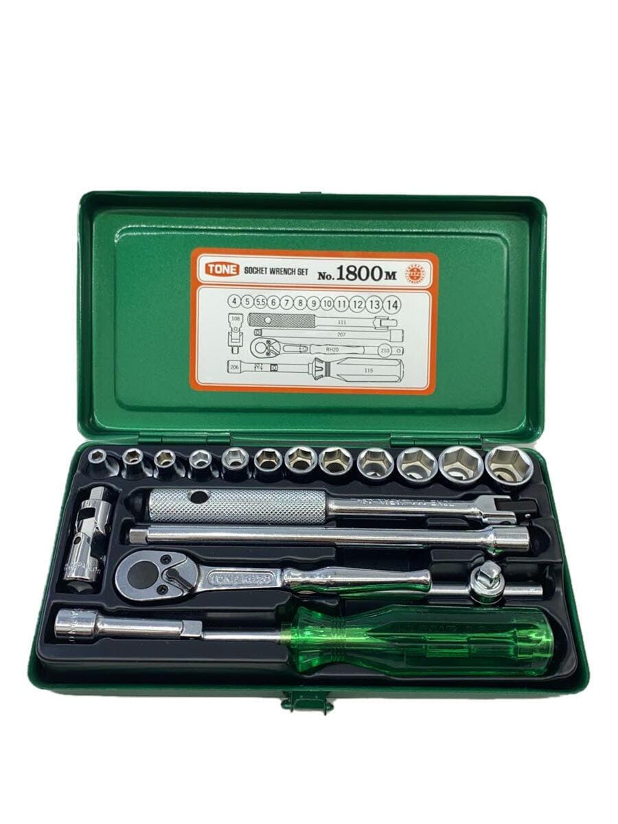 TONE(トネ) / SOCKET WRENCH SET /1800 | 中古品の販売・通販ならセカンドストリート