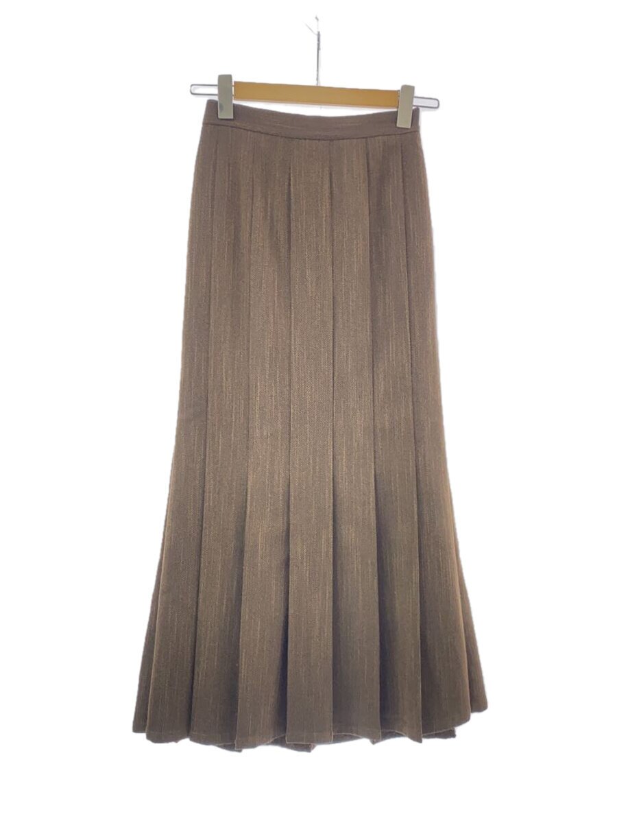 AMERI(アメリヴィンテージ) / HERRINGBONE HEM PLEATS SKIRT/S/ポリエステル/01320920350 | 古着の販売・通販ならセカンドストリート