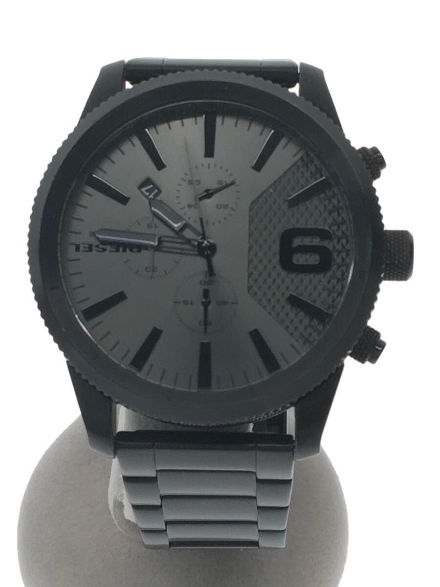 DIESEL([イリョウ/フクショク]ディーゼル) / クォーツ腕時計/アナログ/ステンレス/BLK/BLK/DZ-4453 | 中古品の販売 ...