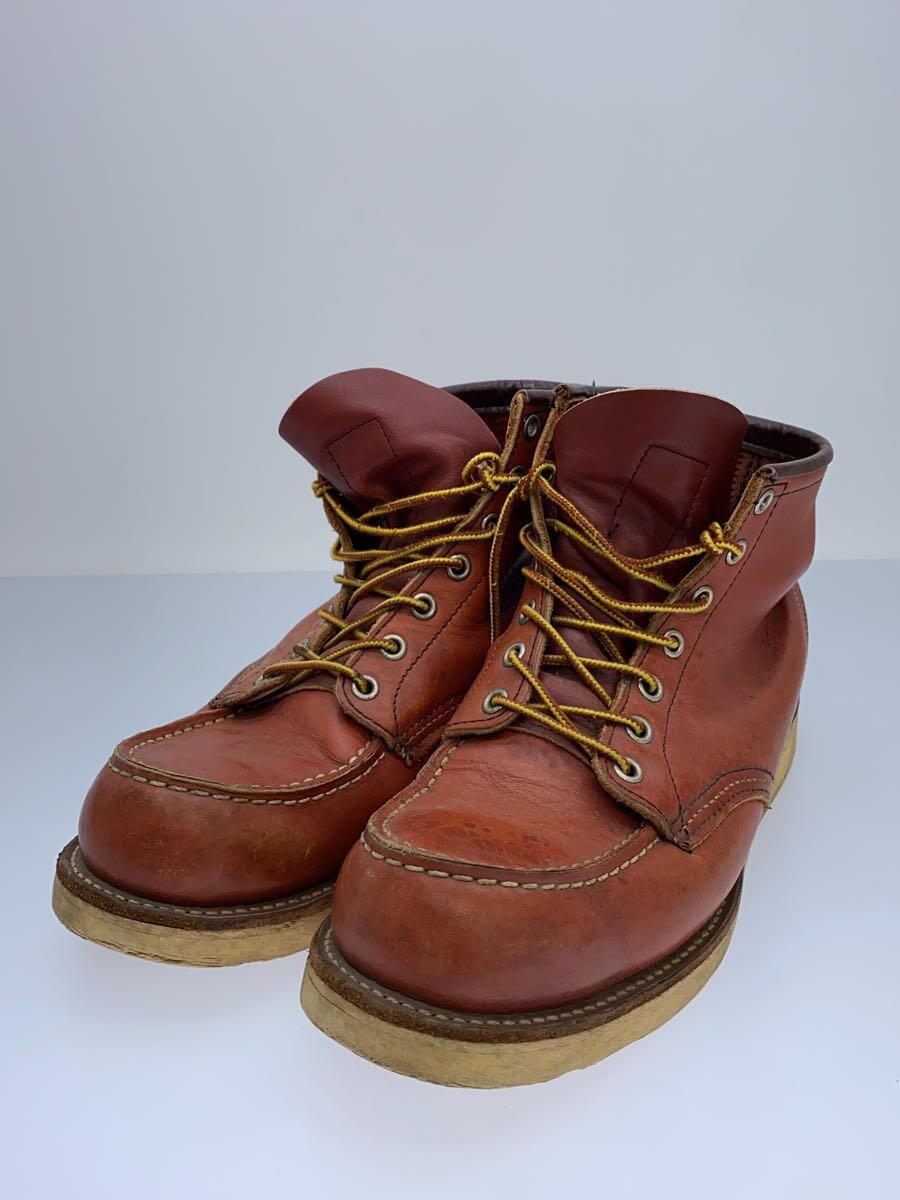 RED WING (Red Wing) / lace-up boots・6 inch classic mock toe/US8.5/RED ...