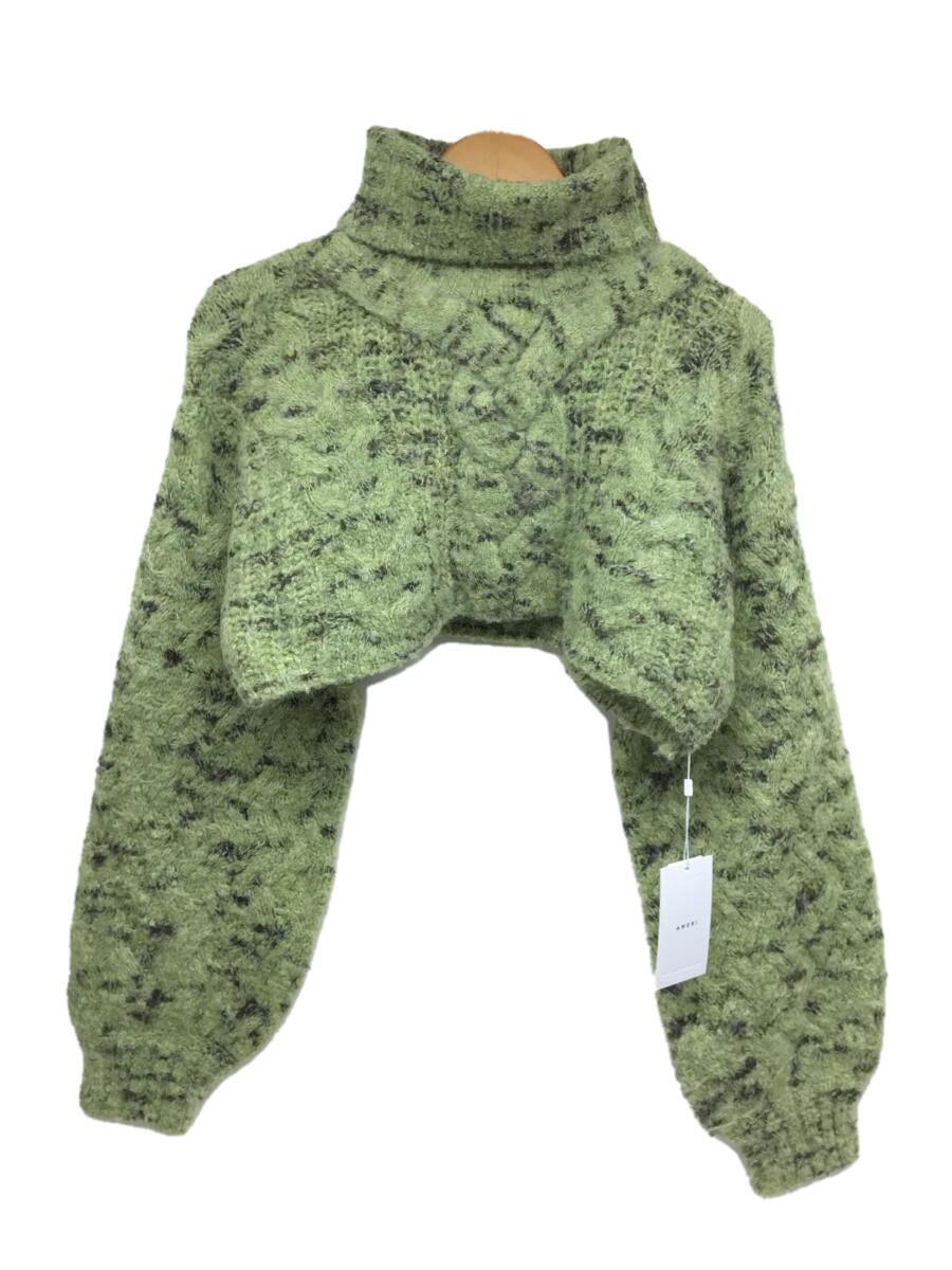 AMERI(アメリヴィンテージ) / 22AW/UND 2WAY LOOP YARN SHORT KNIT/FREE/ポリエステル/022201603 | 古着の販売・通販ならセカンドストリート